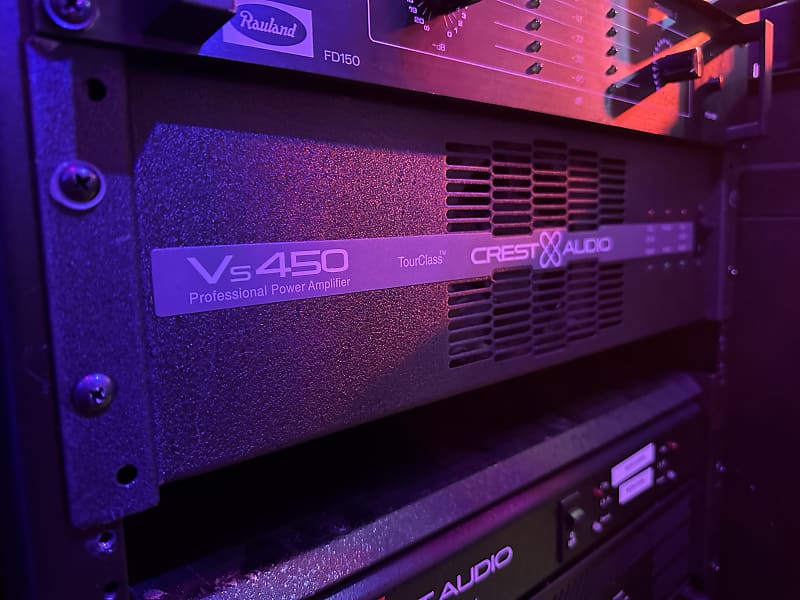 Crest Audio VS450 Power Amplifier | Reverb