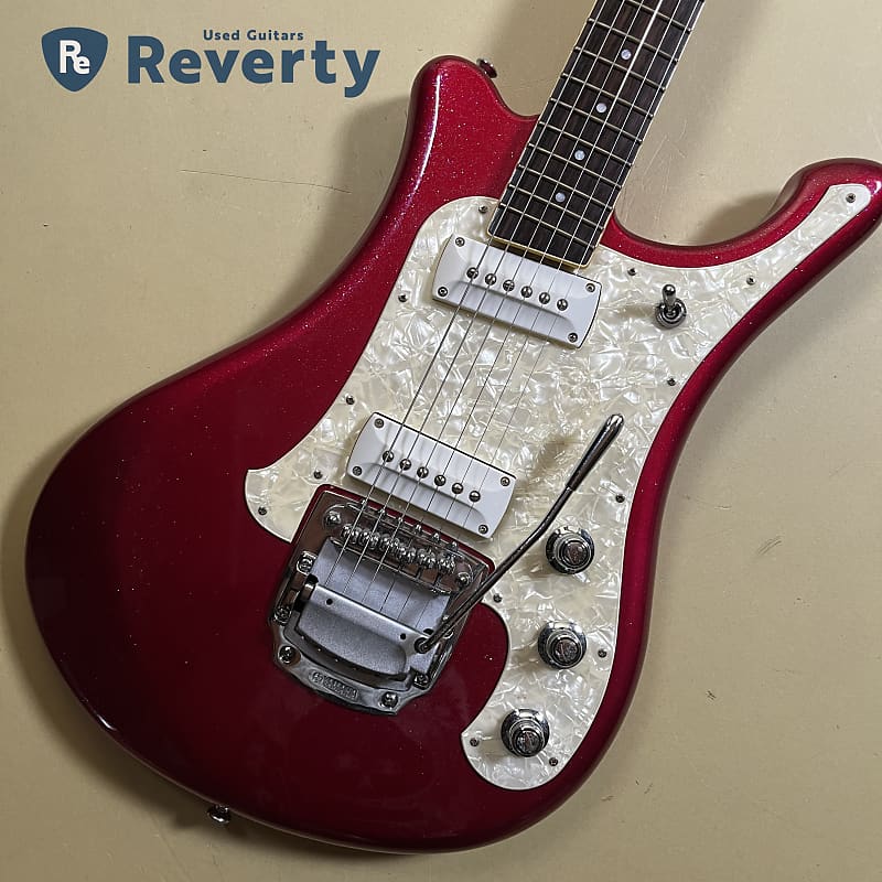 Yamaha SGV-800 2000s - Red Sparkle Flying Samurai Guitar | Reverb