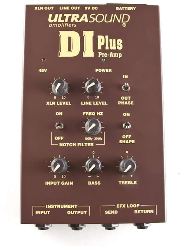 Ultrasound DI Plus Pre Amp Single Channel | Reverb