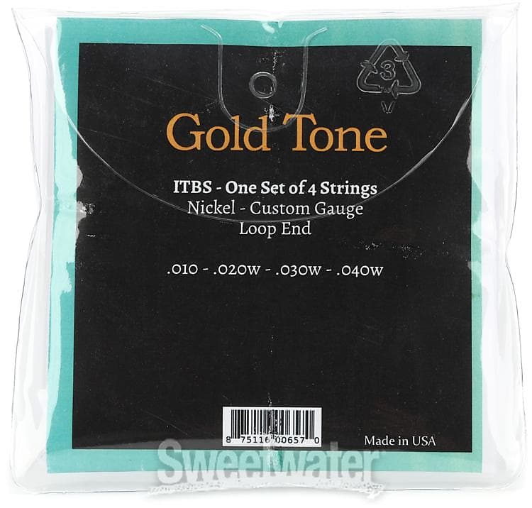 Gold Tone ITBS Irish Tenor Banjo String Set | Reverb
