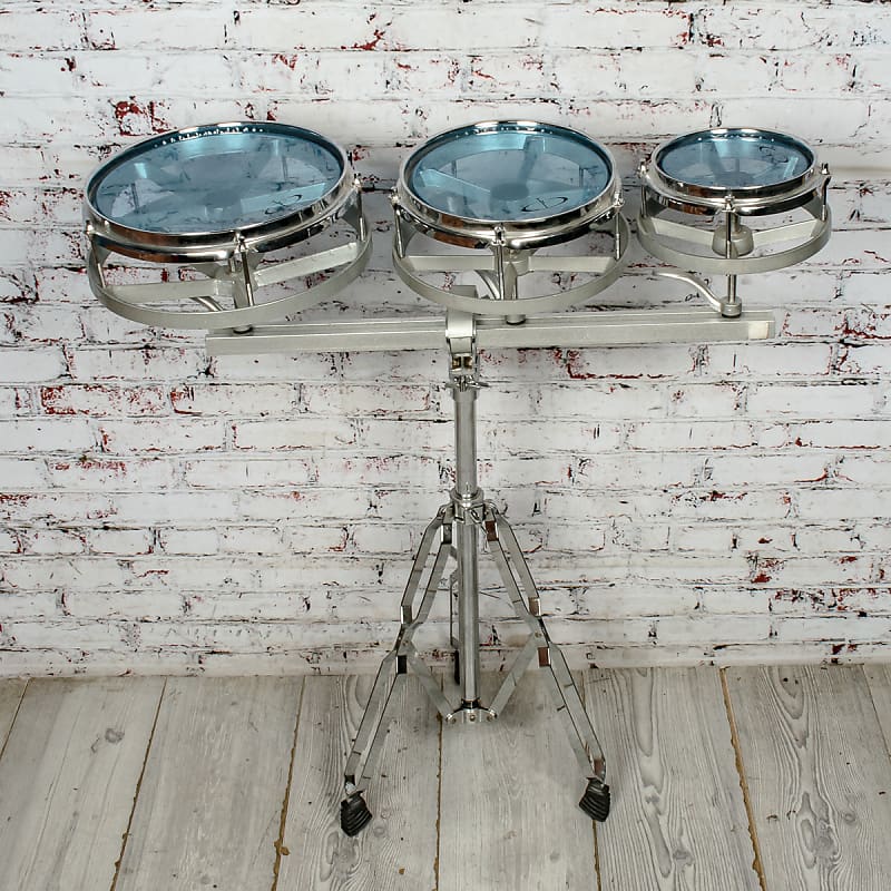 GP Percussion - Roto Toms - Set of Roto Toms w/ Stand - x1051 | Reverb