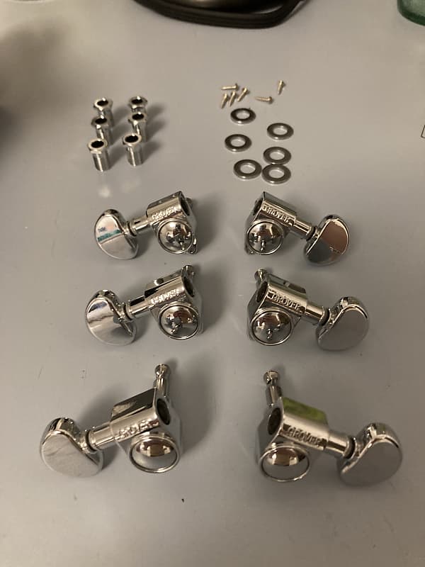 Grover 3+3 Rotomatic tuners | Reverb