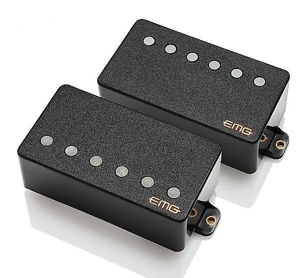 EMG 57TW/66TW Dual Mode Active Humbucker Set 2019-2022 Black | Reverb