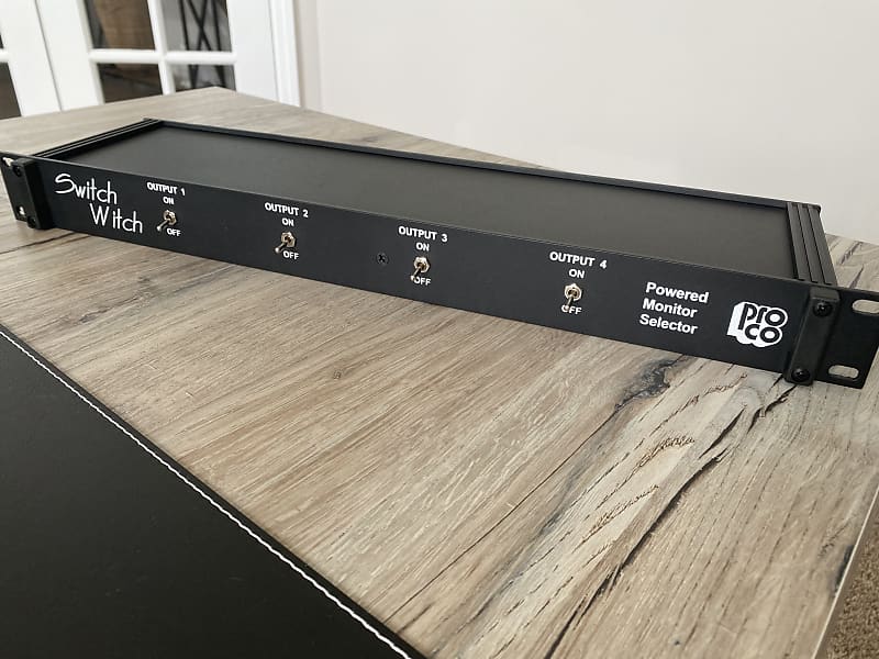 Pro Co Switch Witch Powered Monitor Switcher Excellent | Reverb