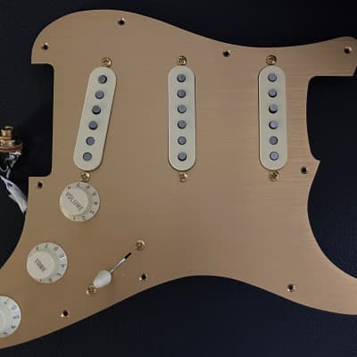 Fender Stratocaster Pickguard Solderless Anodized Aluminum | Reverb