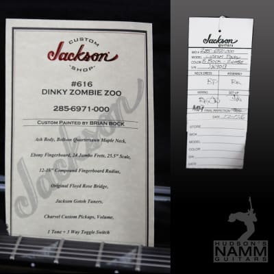2017 Jackson (Fender) NAMM Display Nos Masterbuilt Dinky | Reverb