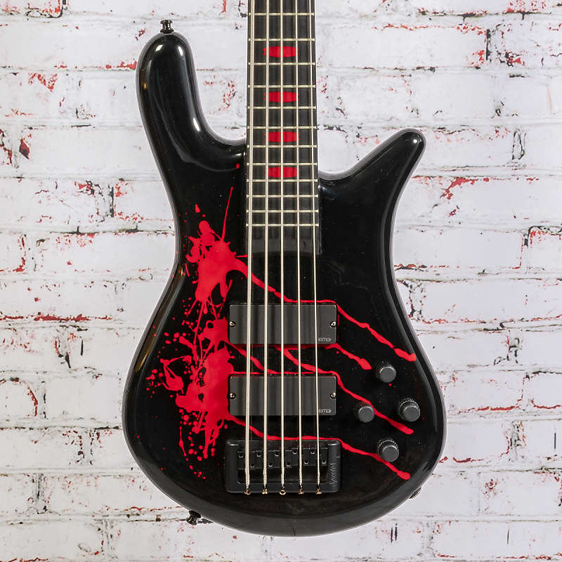 Spector Euro 5LX Alex Webster Signature 5-String Bass, Blood | Reverb