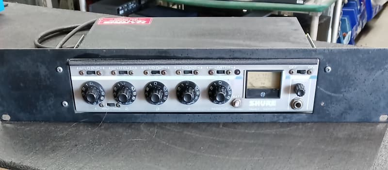 Shure M267 Mic Mixer mid 1970 - Silver | Reverb