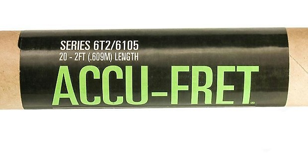 DUNLOP 6105 Accu-Fret Jumbo Fretwire, 40 FEET (20 2-foot | Reverb UK
