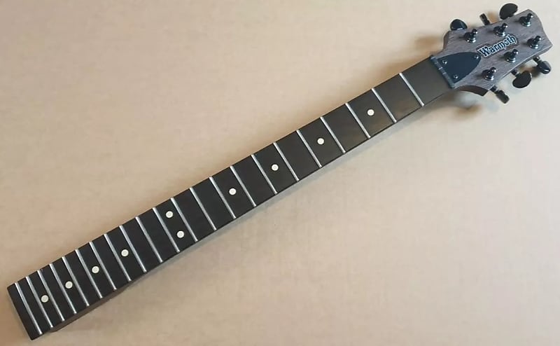Warmoth USA Wenge/Ebony Pro Angled Guitar Neck fits | Reverb