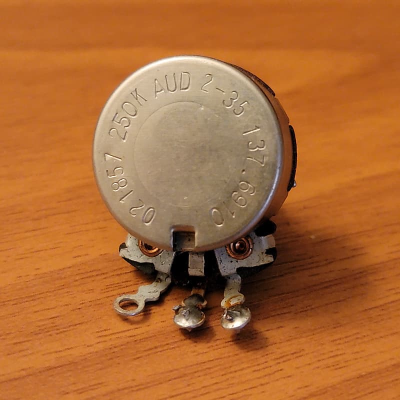 1969 CTS 250k Potentiometer For Fender/Gibson/Vintage Guitars | Reverb
