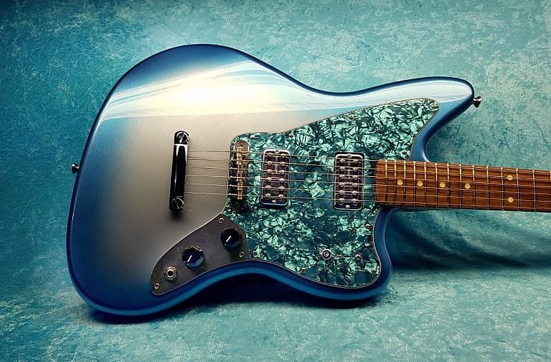 Fender Jaguar w Fideli'tron pickups 2021 - Metallic Blueburst | Reverb