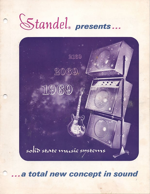 Standel- Product catalog, 1969 | Reverb
