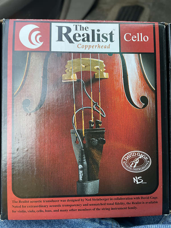 The Realist Copperhead Cello Pickup RLSTC1 2010s | Reverb