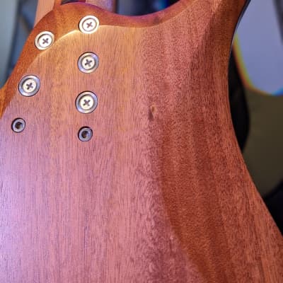 NK 7 String Fanned Fret Headless 2020 - Transparent White | Reverb