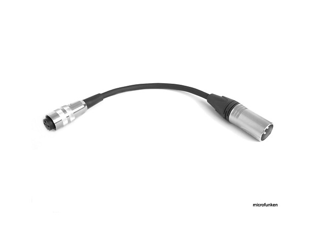 Adapter Cable XLR - DIN for vintage mics like MD421-N MD441-N | Reverb