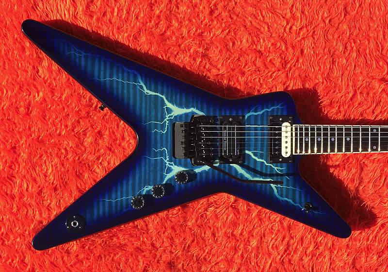Washburn DimeBolt Blue 333 upgraded to D3 1995 DIME | Reverb