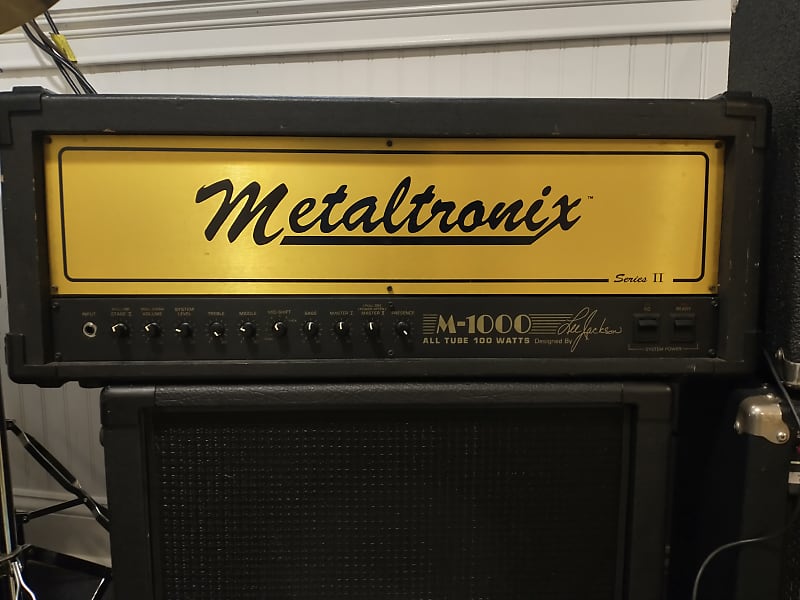 Metaltronix M-1000 1988 - Black & gold | Reverb