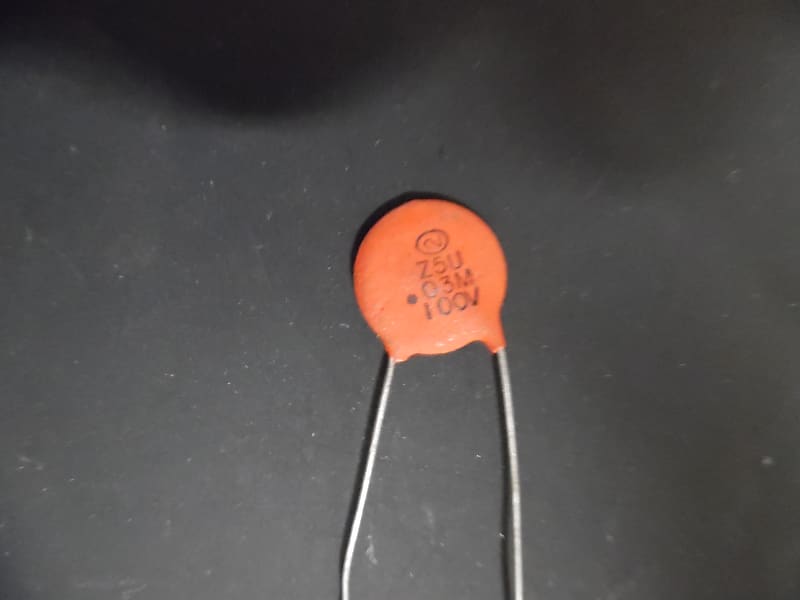 Original NOS Fender Jazzmaster Tone Cap 1960's | Reverb