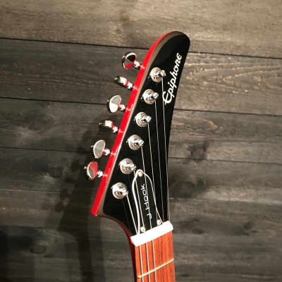 Epiphone Limited Edition Jason Hook M4 Explorer Red Electric | Reverb