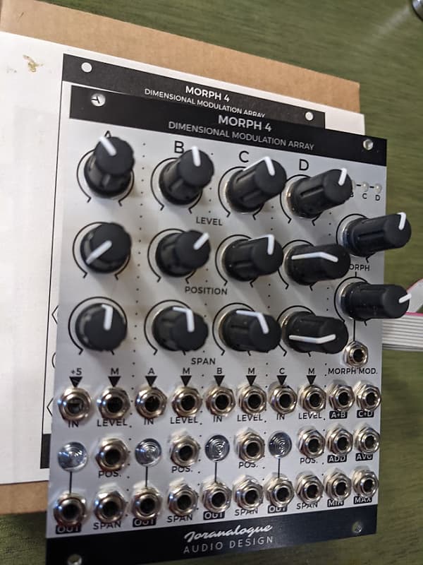 Joranalogue Audio Design Morph 4 Dimensional Modulation Array | Reverb