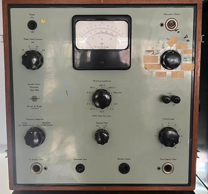 Brüel & Kjær Random Noise Generator Type 1402 60s - Good | Reverb