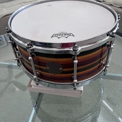 ddrum Dios series 6.5X14 Maple Striped Lacquer Snare | Reverb