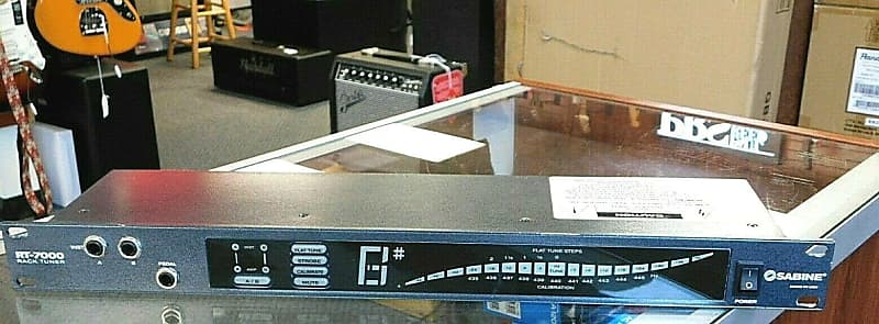 Sabine RT-7000 Professional Rack Tuner! Rackmount! Made In | Reverb