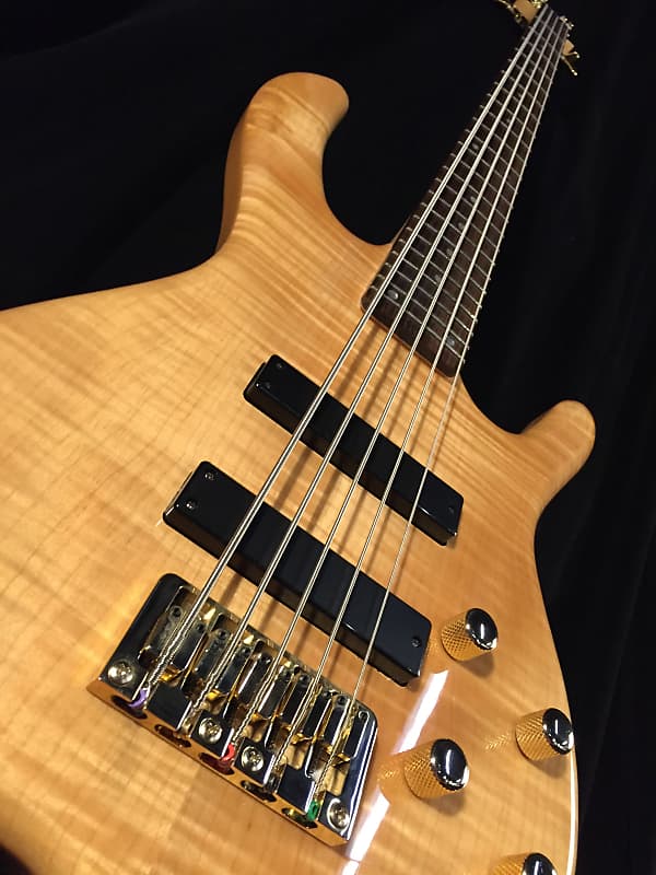 NOS Ken Smith KSD Burner Deluxe 5 String Electric Bass Guitar | Reverb