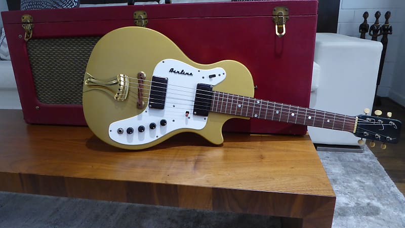 Airline 7214 1963 / 1964 - guitar and amp case | Reverb