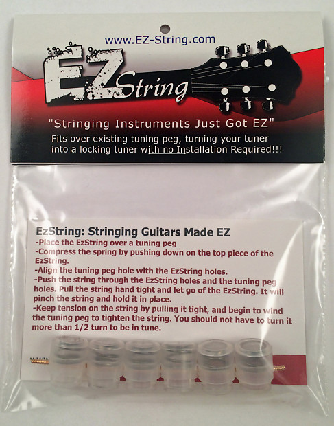 EZ-String Locking Tuner Conversion for Standard Tuners! | Reverb