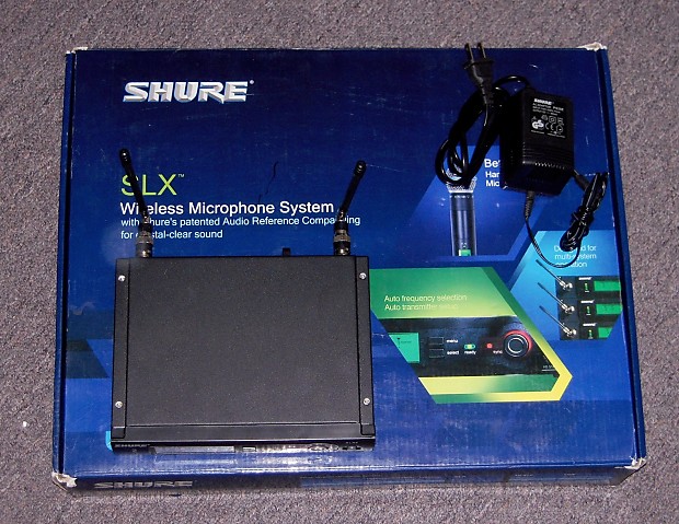 Shure SLX4 SLX 4 Wireless Receiver - R5 Band 800 - 820 MHz - | Reverb