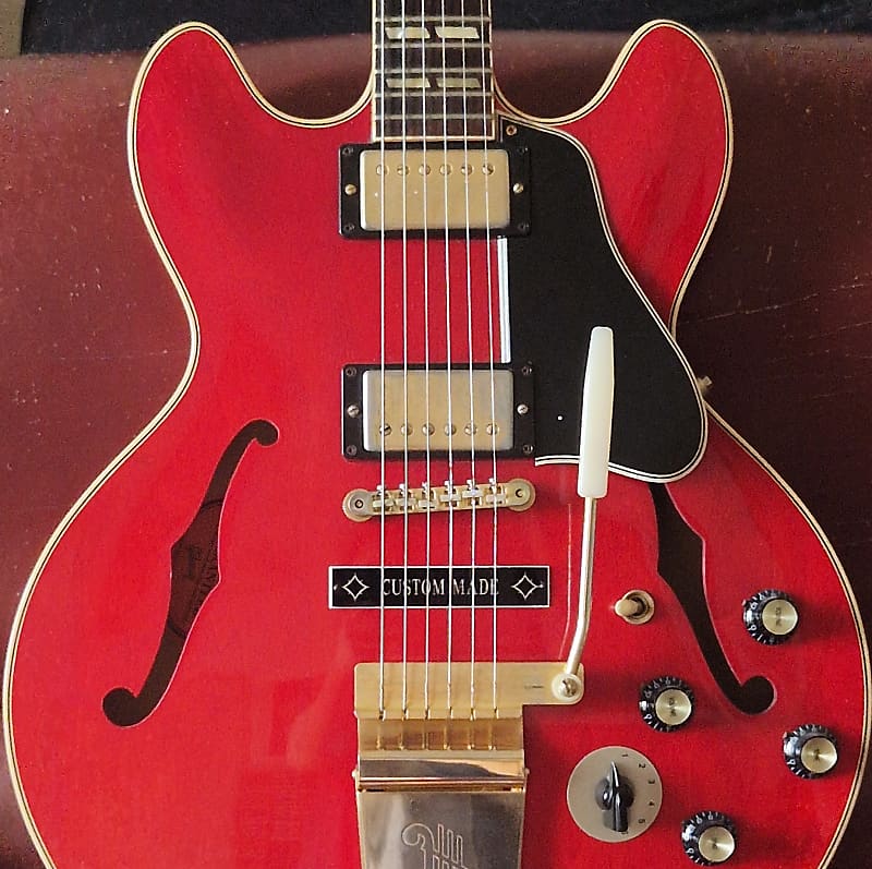Gibson Es-345 1964 maestro vos Custom Shop 2014 - Cherry | Reverb