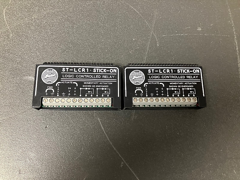 RDL ST LCR1 Logic Controlled Momentary Relay - Black | Reverb