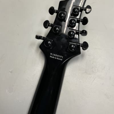 DBZ Barchetta RX7 2010 - Black/Red 7 String w/EMGs | Reverb