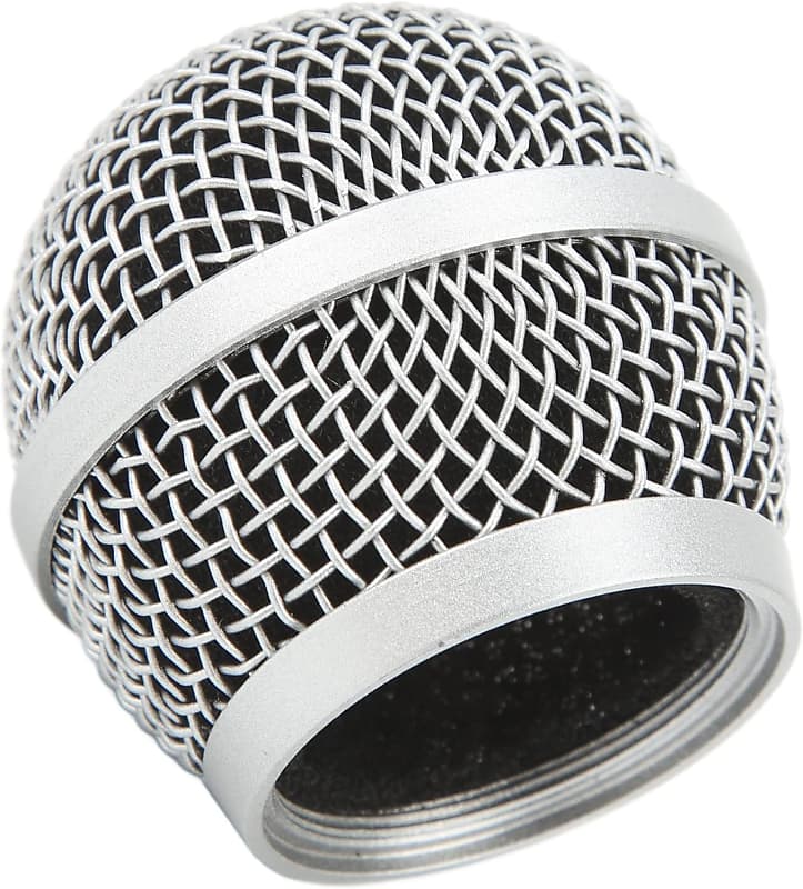 Microphone Ball Head Mesh Grill, Stainless Steel Mic Ball | Reverb