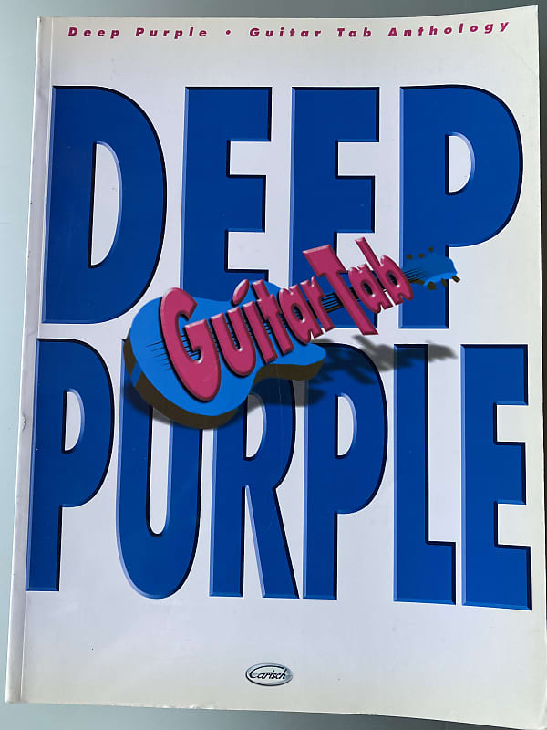 DEEP PURPLE Guitar Tab Anthology 2004 | Reverb