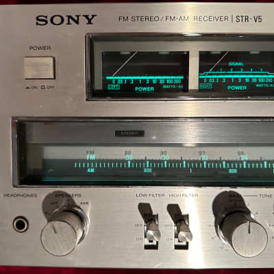 Sony STR-V5 "Monster" Stereo Receiver - Newly Serviced! | Reverb
