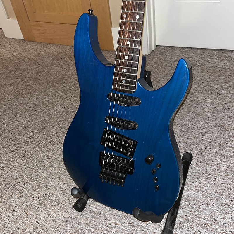Kramer Pacer Custom 1987 - Transparent Blue | Reverb