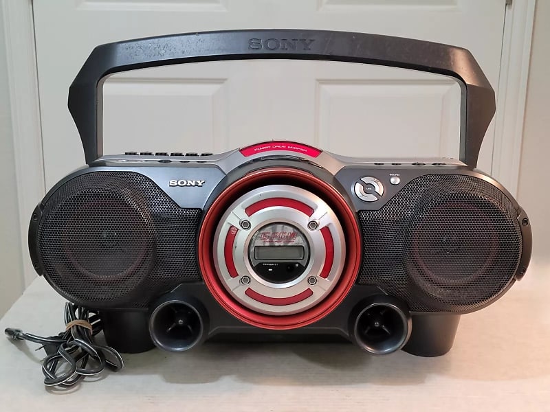 Sony CFD-G500 Stereo CD / Radio / Cassette Boombox Power | Reverb