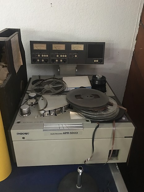 Sony APR-5003 R2R Tape Mastering Machine White | Reverb Australia