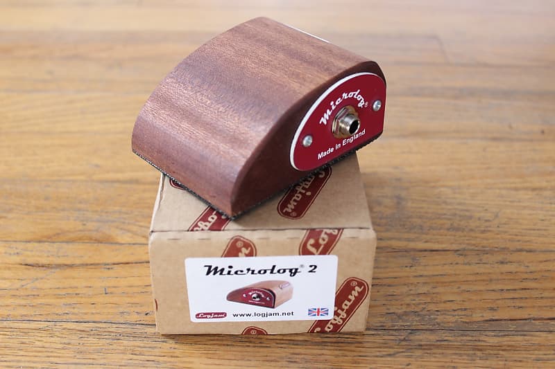 LogJam LJML Microlog 2 Piezo Kick Drum Stomper | Reverb