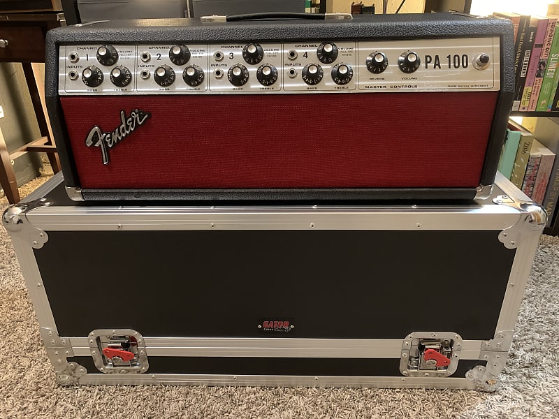 Vintage 1976 Fender PA 100 Vocal Sound System SERVICED w/ | Reverb