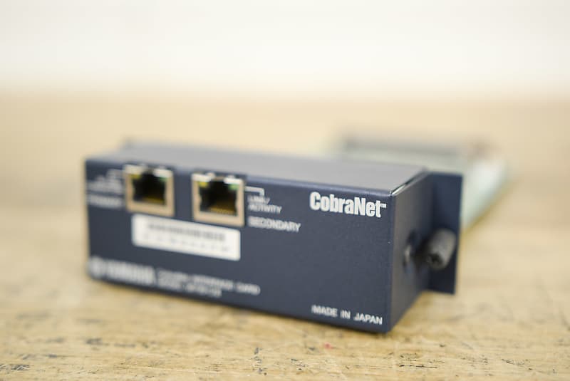 Yamaha Cobranet MY16-CII CobraNet Network I/O Card (church | Reverb