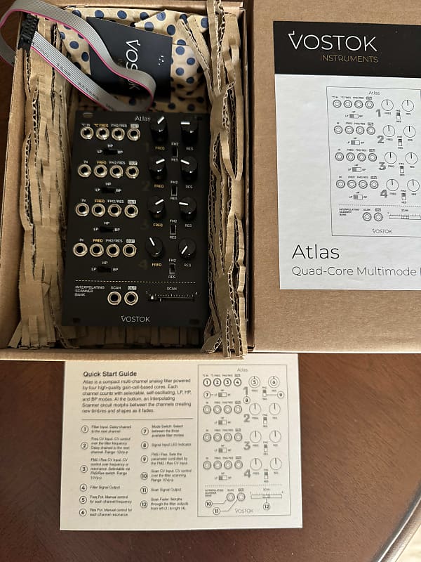 Vostok Instruments Quad-Core Atlas Multimode Filter - black | Reverb