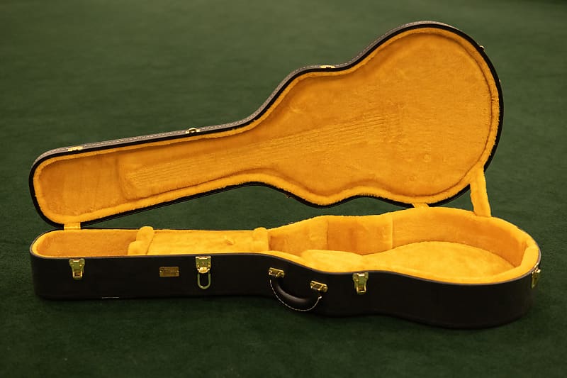 Gibson ES-335 Lifton Historic Black/Goldenrod Hardshell Case, | Reverb
