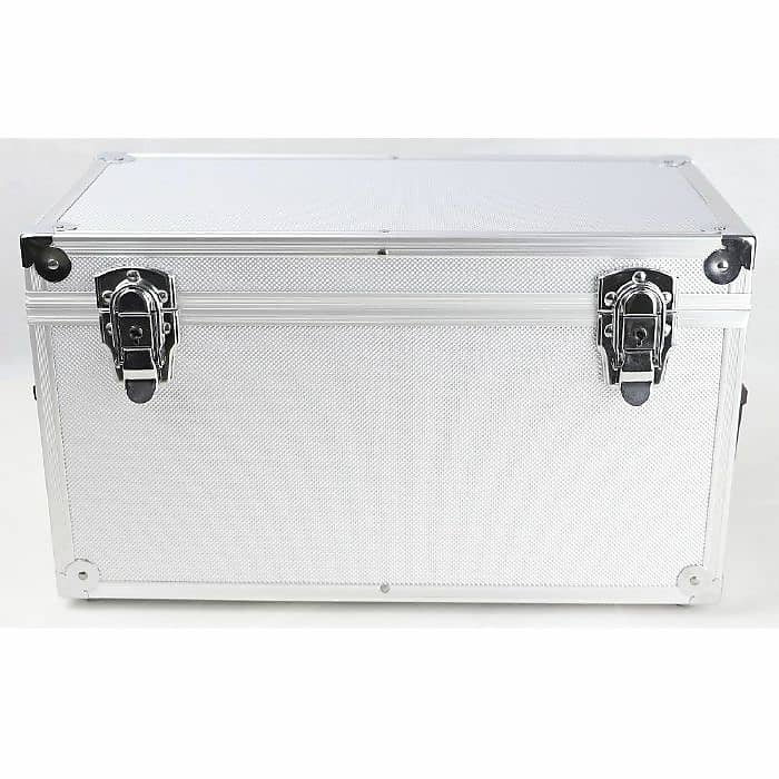 Night Shift 7" Vinyl Record Box Flightcase 100 (silver) | Reverb
