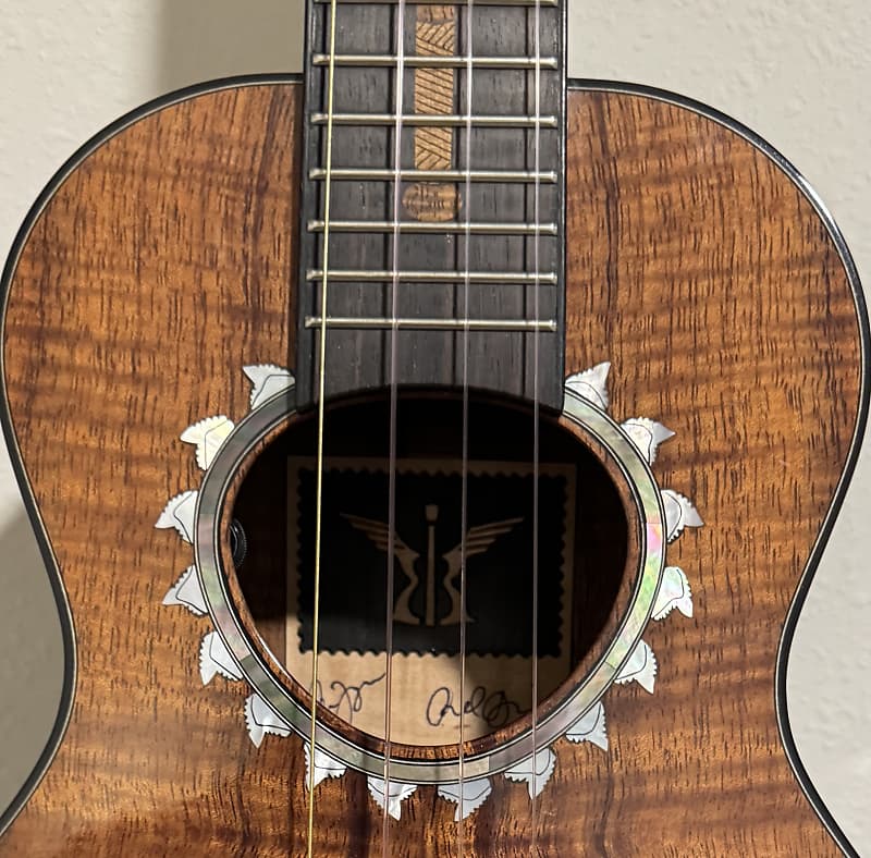 KoAloha Black Label "Leiomano" Tenor Ukulele | Reverb