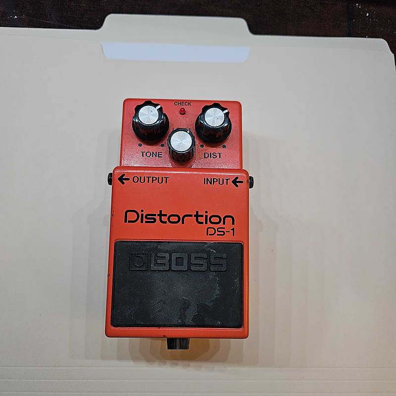 Boss DS-1 Distortion (Silver Label) 1994 - Present - Orange | Reverb