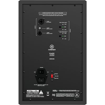Harbinger VARI SM508 8" Studio Monitor With 3-Voice DSP and | Reverb